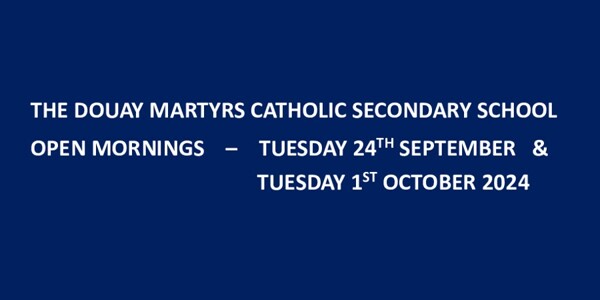 Announcements - Douay Martyrs Catholic School